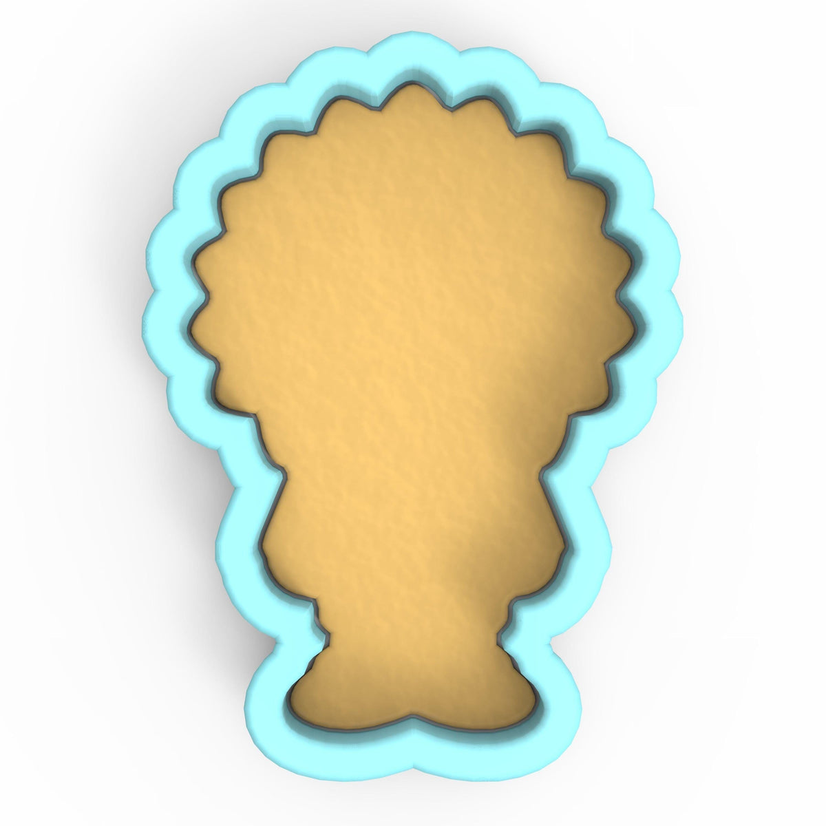 native-american-indian-cookie-cutter-stamp-stencil-sharp-edges-fast ...