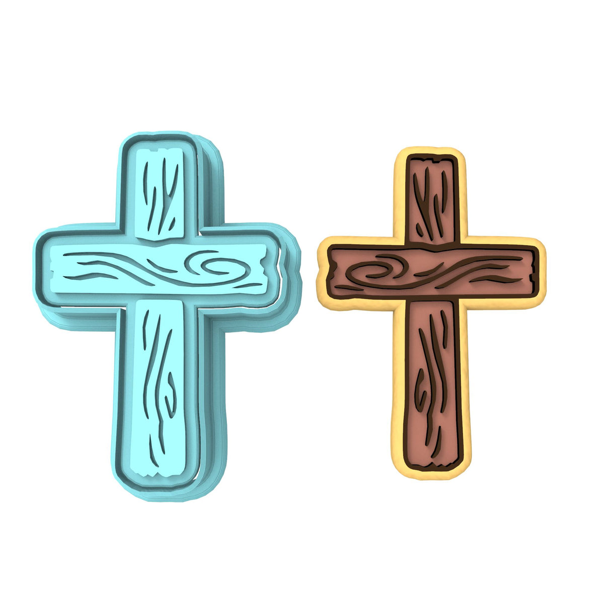Wood Cross Stencils