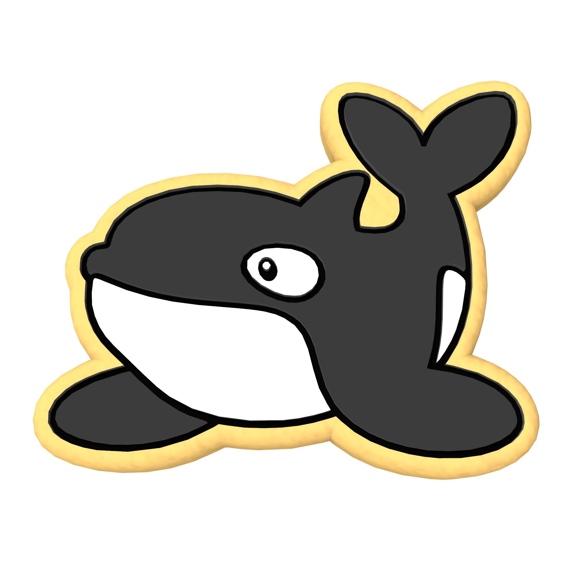Orca Stencil The Happy Sea Ocean Collection Stickers